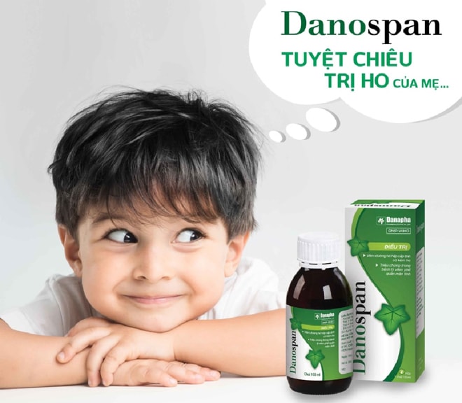 Siro ho Danospan - bảo vệ hệ hô hấp cho cả nhà