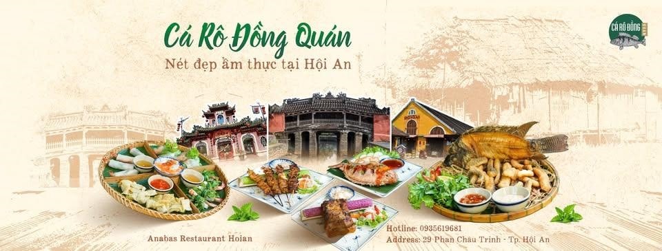Mùa du lịch Hội An – Đừng bỏ lỡ bữa ăn trọn vị tại Anabas Restaurant
