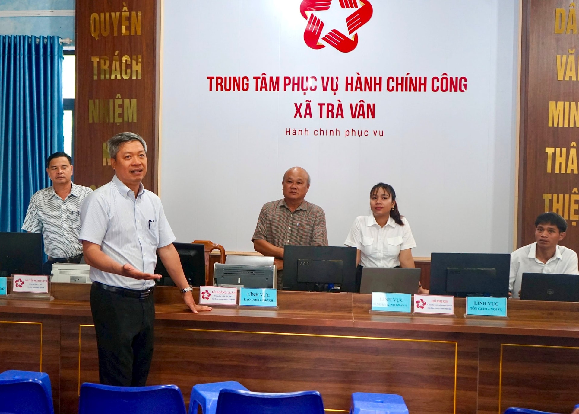 Xã Trà Vân cần khắc phục khó khăn để vận hành hiệu quả chính quyền địa phương 2 cấp