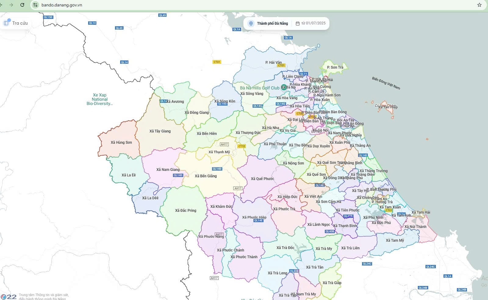 Kết nối địa phương bằng bản đồ số