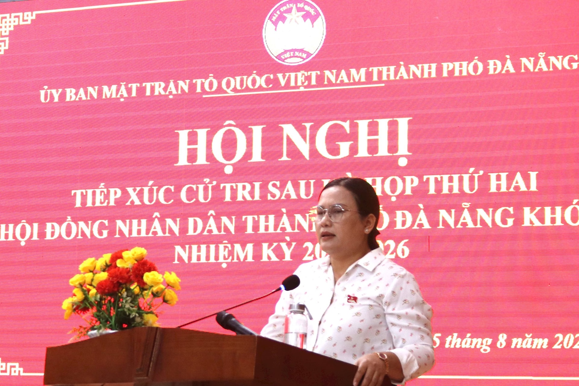 Đại biểu HĐND thành phố tiếp xúc cử tri xã Thăng Điền, Thăng An, Thăng ...