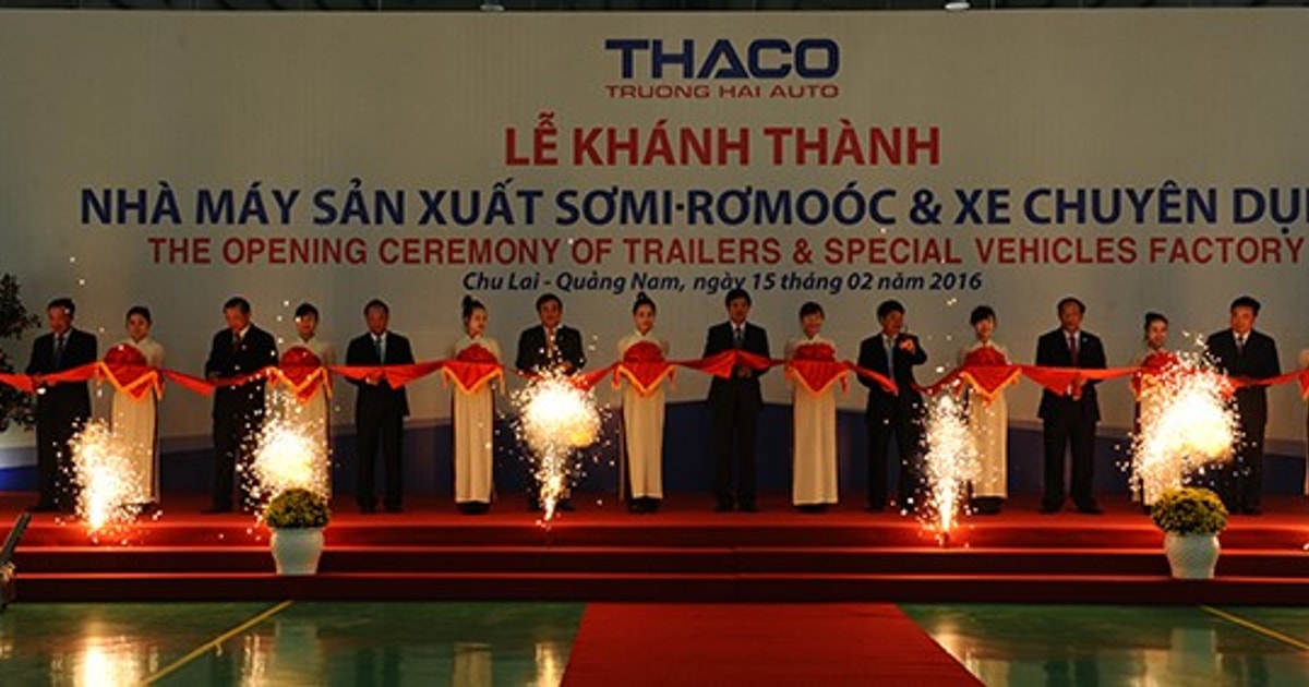 New THACO's factory inaugurated