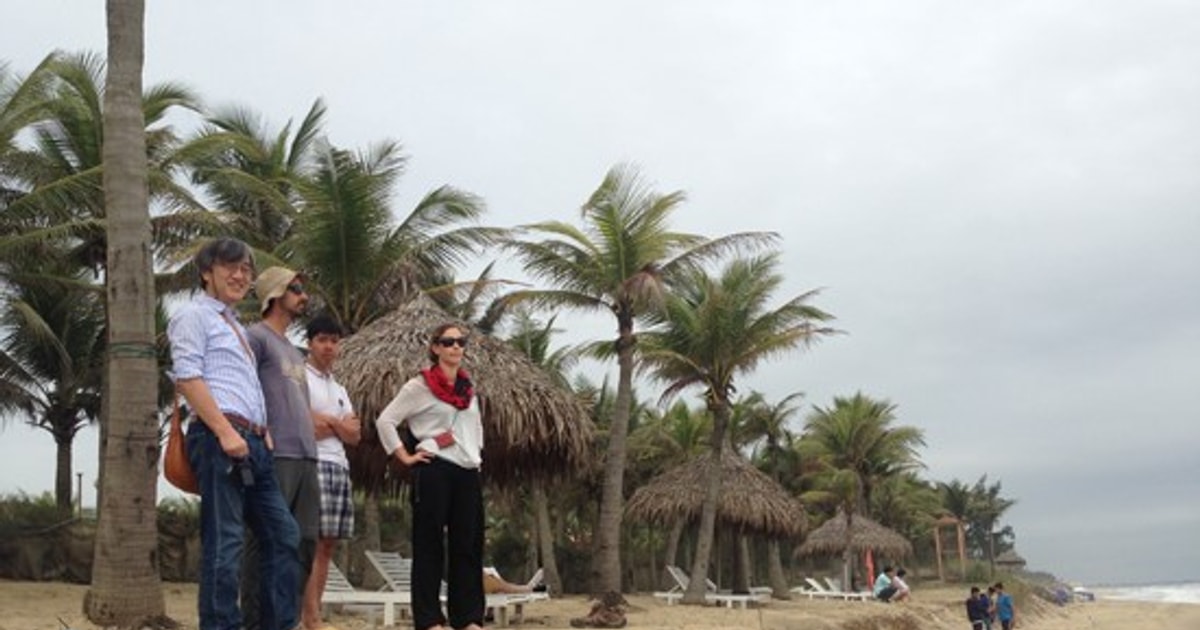 Professor Tanaka seeks a way for Cua Dai erosion