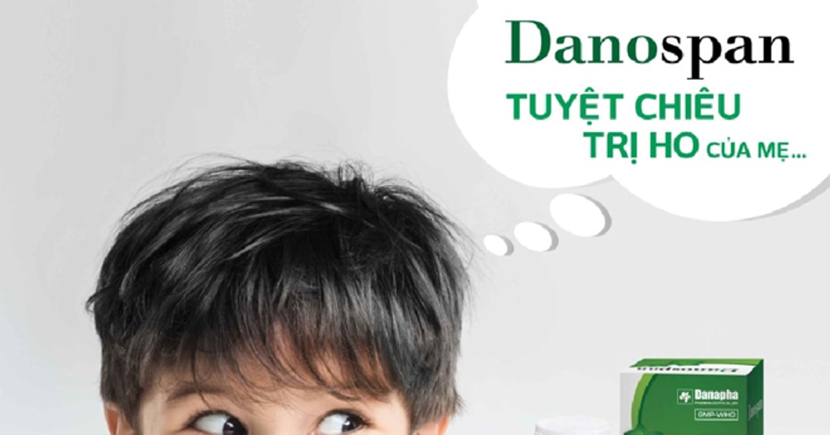 Siro ho Danospan - bảo vệ hệ hô hấp cho cả nhà
