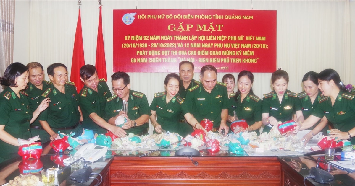 Hội Phụ nữ Bộ đội Biên phòng Quảng Nam tổ chức nhiều phong trào vì cộng ...