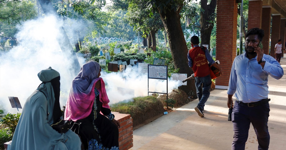 Bệnh sốt xuất huyết bùng phát kỷ lục tại Bangladesh