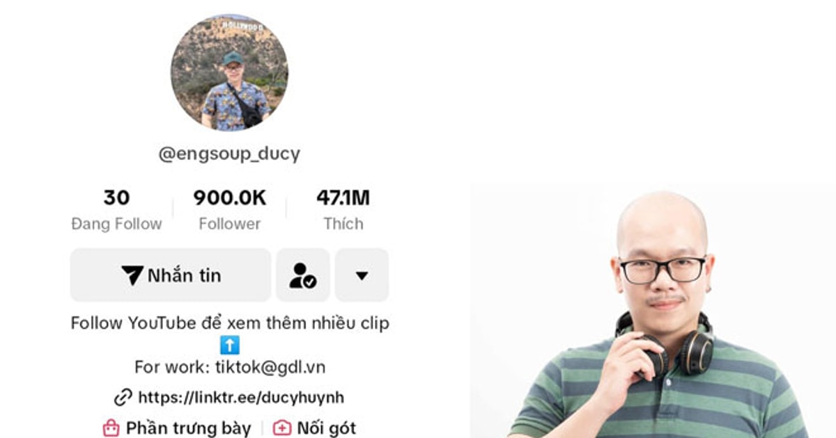 Học tiếng Anh và cười cùng thầy Ducy