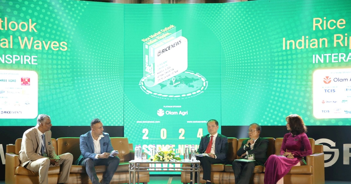 The first-ever global rice conference in Vietnam