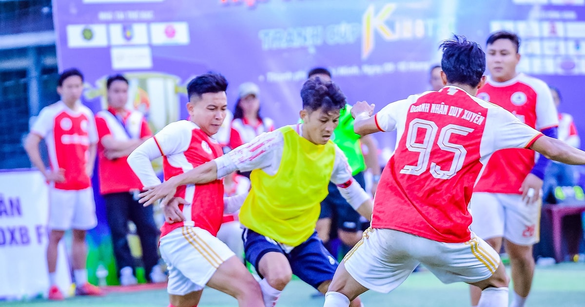 Đội bóng Doanh nhân Duy Xuyên vô địch giải bóng đá Hội thao QNB 2024