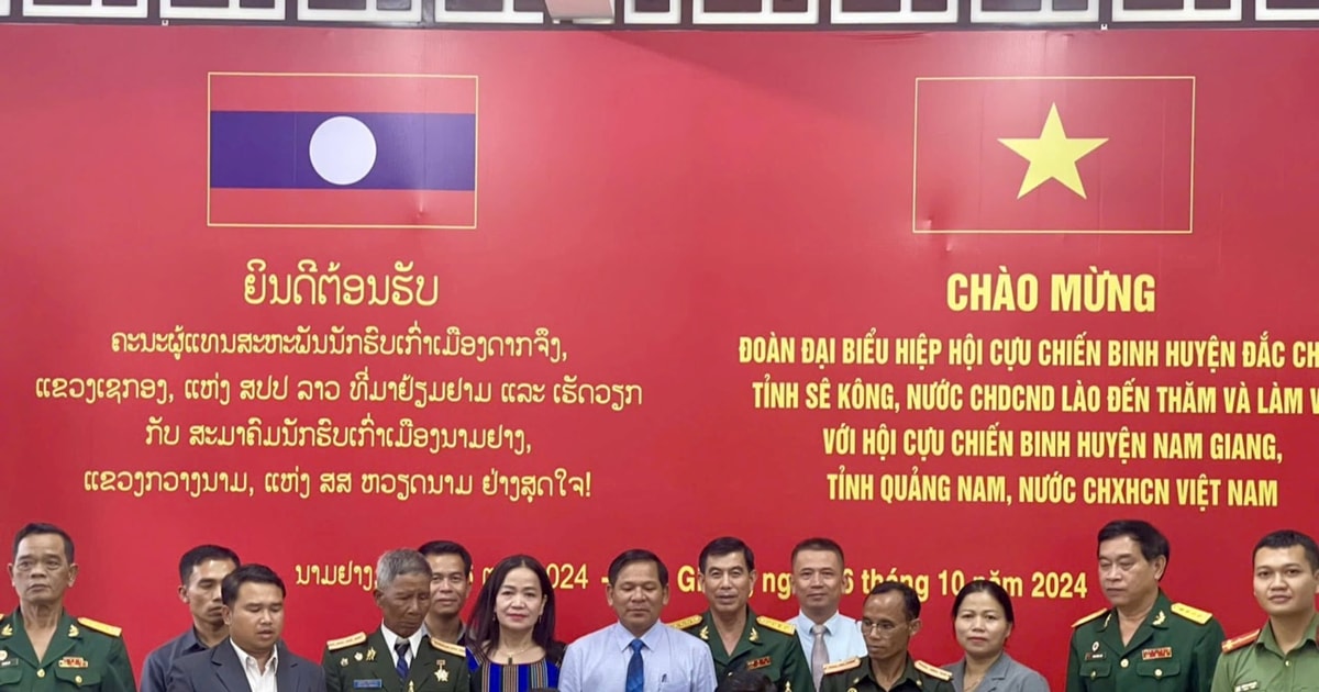 Nam Giang - Dak Cheung cooperation promotion