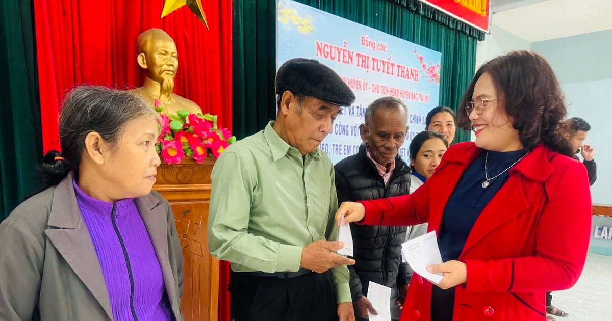 Bắc Trà My: Lo Tết cho dân