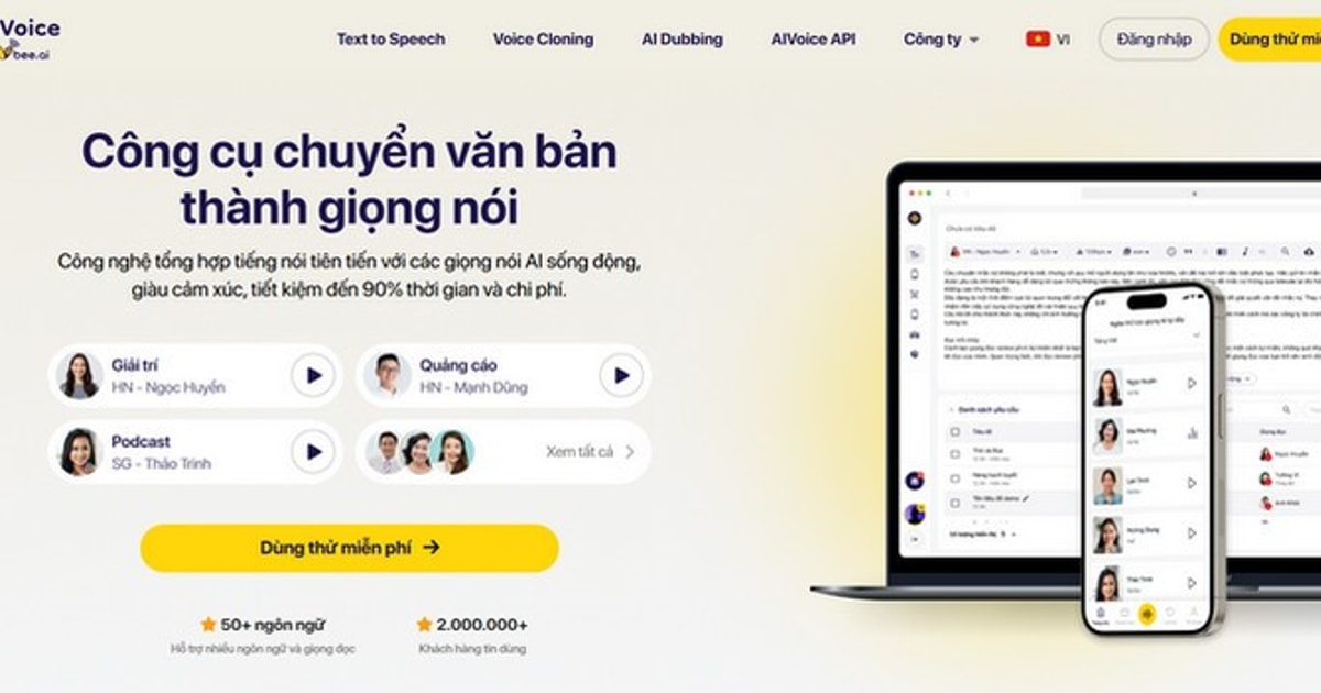 Ứng dụng Vbee Text to Speech tạo ra các Tour Audio Guide sống động