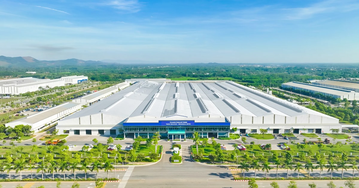 THACO INDUSTRIES phát huy năng lực sản xuất gia công cơ khí đa lĩnh vực