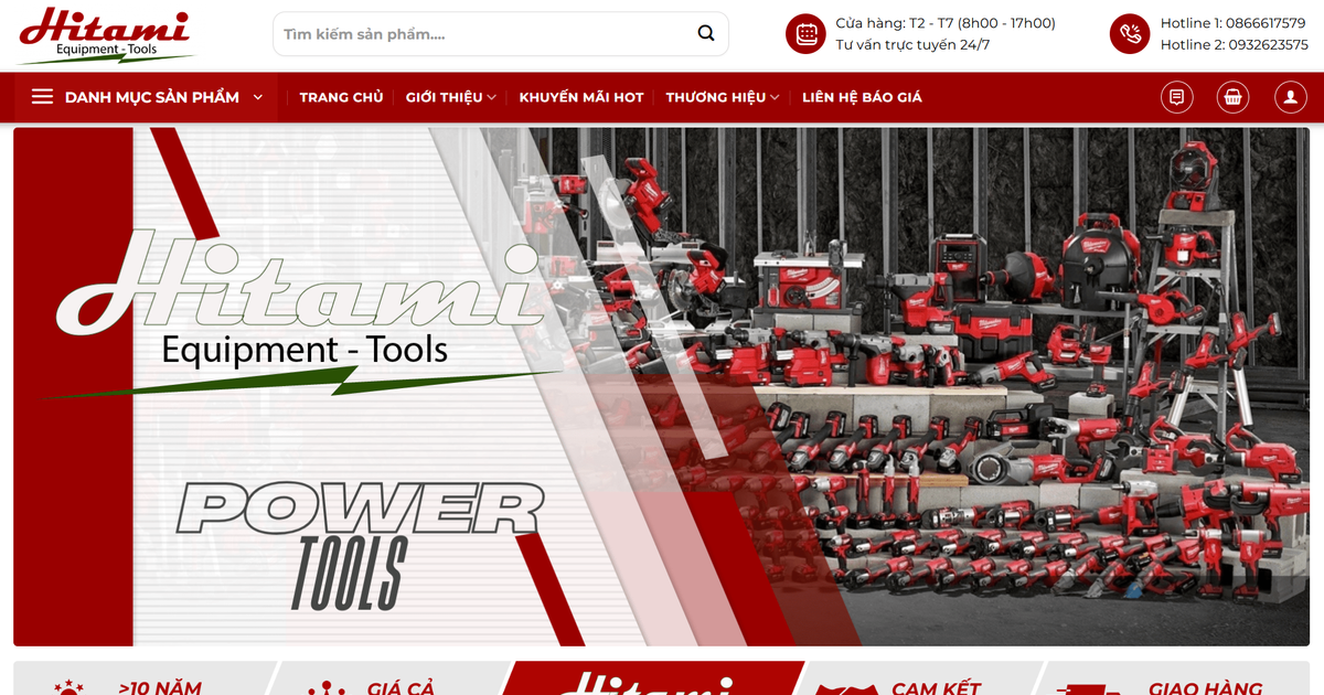 Thiết bị dụng cụ kỹ thuật Hitami: Chuyên cung cấp thiết bị dụng cụ ...