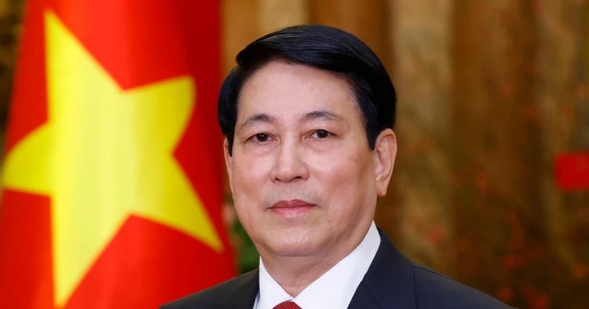 President Luong Cuong pays state visit to Laos