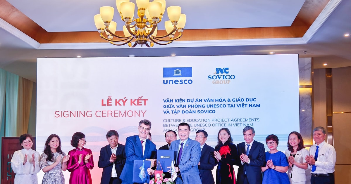 UNESCO launches two strategic projects on culture and education in Viet Nam