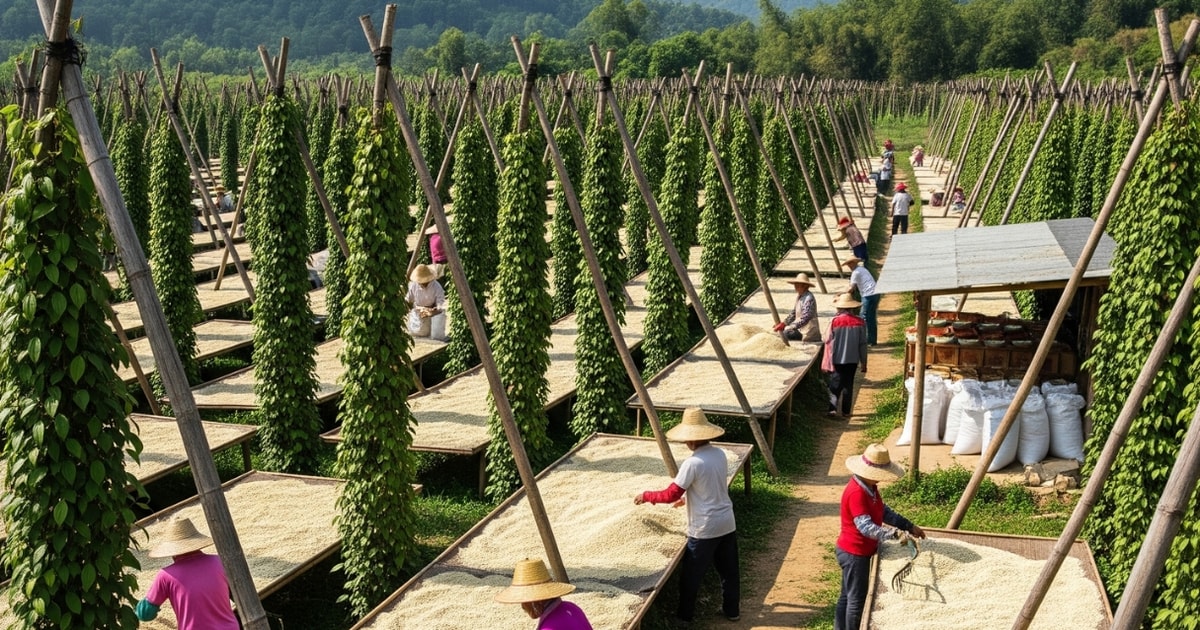 Dự báo giá tiêu ngày mai 13/8: Gió đã đổi chiều, giá có tăng kịch trần