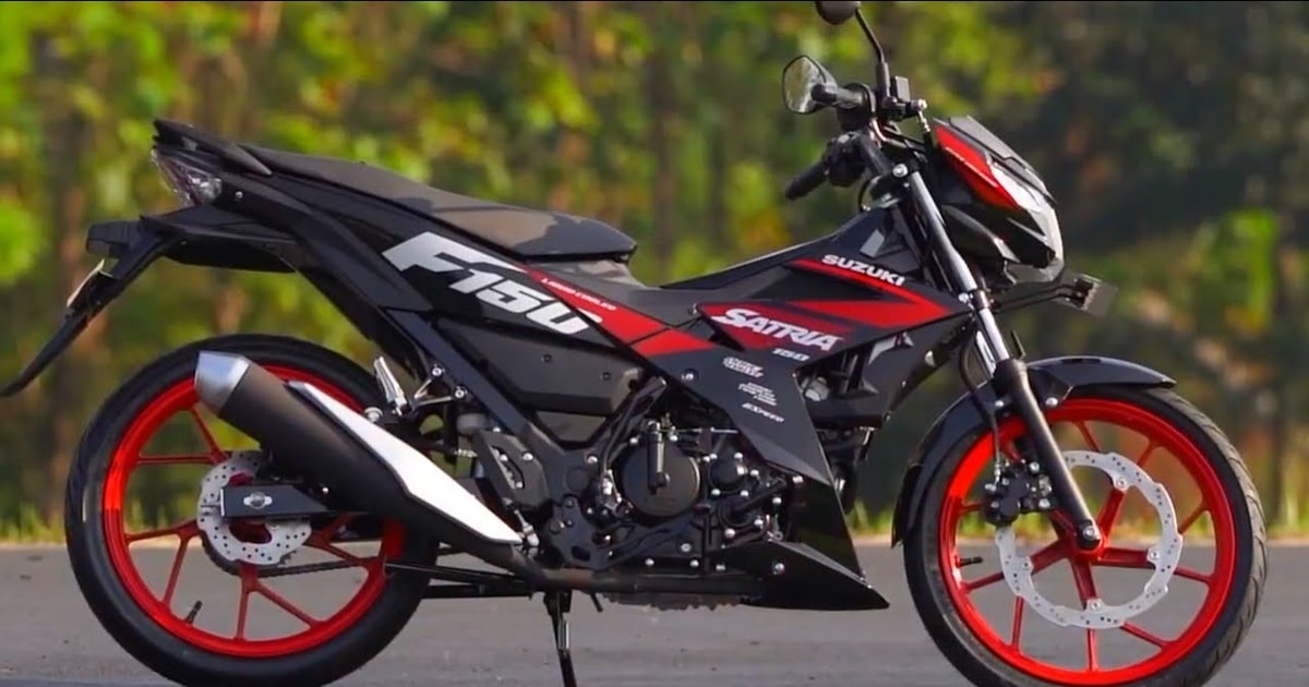 Giá xe Suzuki Satria F150 FI mới nhất tháng 9/2025: Giữ nguyên niêm yết ...