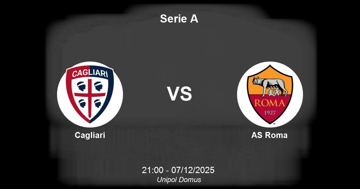 Nhận định Cagliari vs AS Roma - Serie A, 21:00 07/12